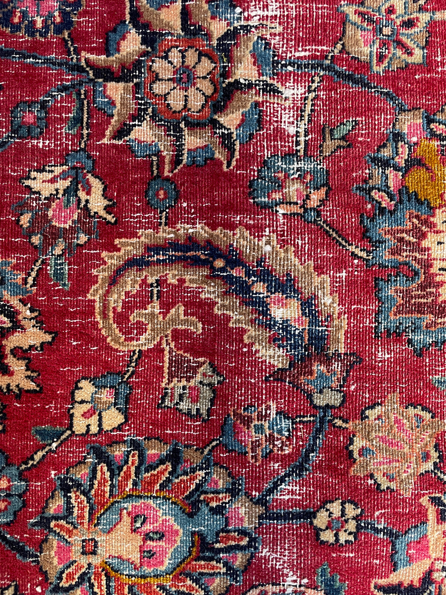 10x13 Fuschia Pink Persian Rug #3322 – Blue Parakeet Rugs